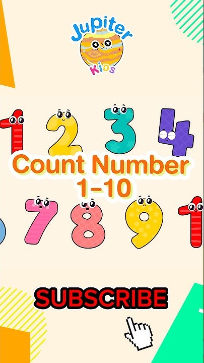 Counting 1-10 Song | Number Songs for Children - YouTube