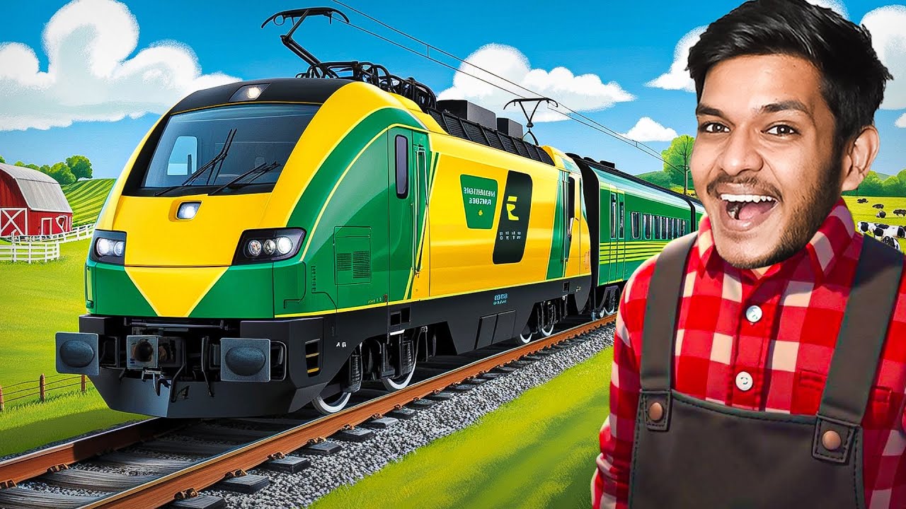 I Rented Train Farming Simulator 25 #37 - YouTube
