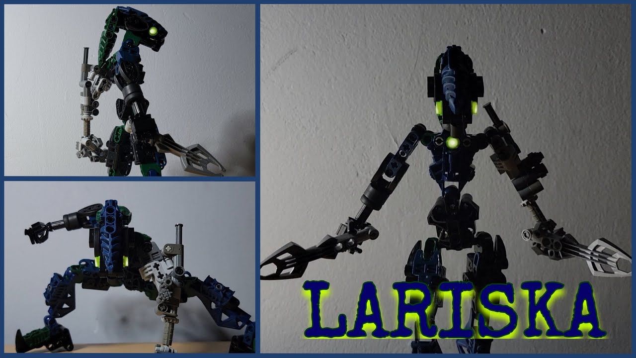 Bionicle MOC - Lariska (Updated) - YouTube