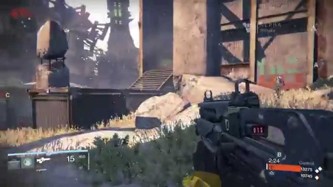 Destiny - Multiplayer Gameplay PS4 (Rusted Lands) - YouTube