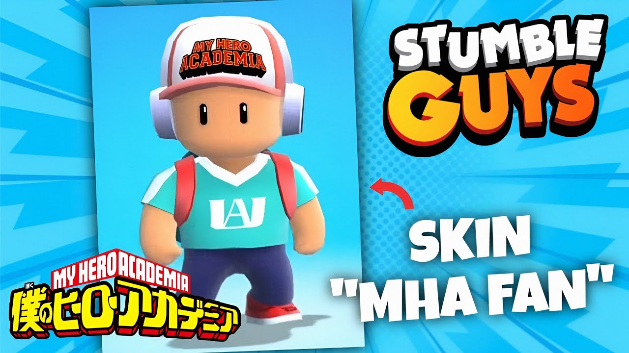 PROBANDO SKIN "MHA FAN"!!! - STUMBLE GUYS - 🔴DIRECTO - YouTube