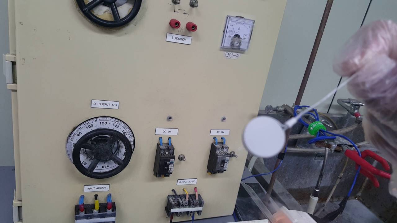 PEO (plasma electrolytic oxidation) coating - YouTube