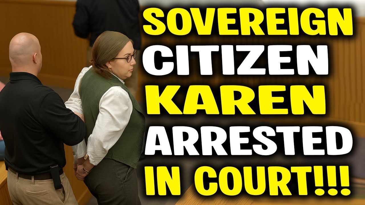 Sovereign Citizen Karen Pushes the Judge Too Far and Gets Arrested in ...