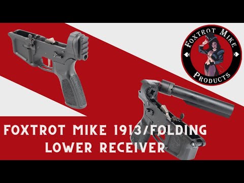 Foxtrot Mike 1913 and Folding Lower Receivers w/ AimSurplus Trigger ...