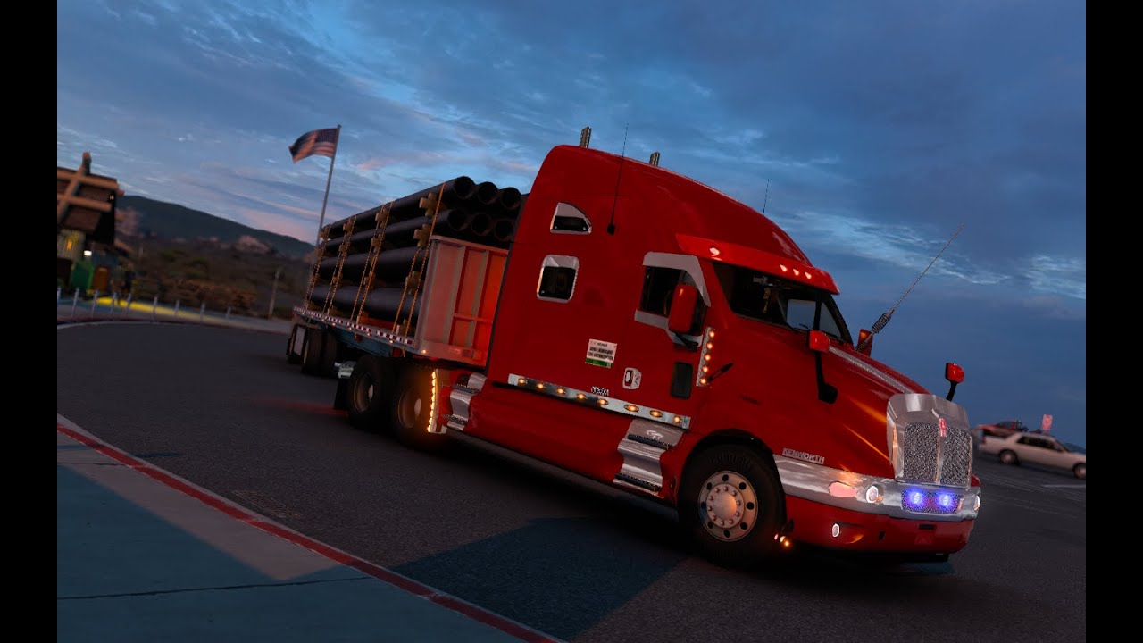 Kenworth T2000 ATS - YouTube