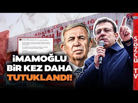 Ekrem İmamoğlu Bir Kez Daha Tutuklandı! Mansur Yavaş Ankara'yı Ayağa Kaldırdı!