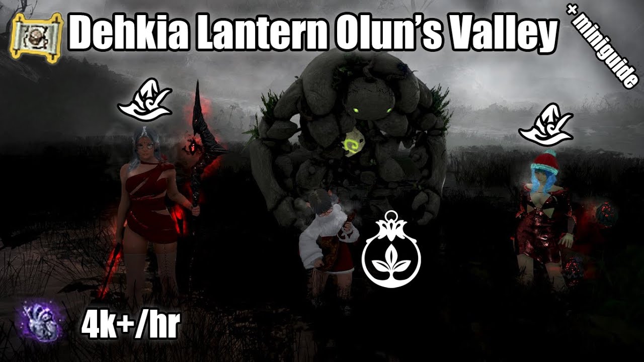 BDO | Updated Dehkia Oluns Guide and Grind, Succ Witch 4k+/hr L2 ...