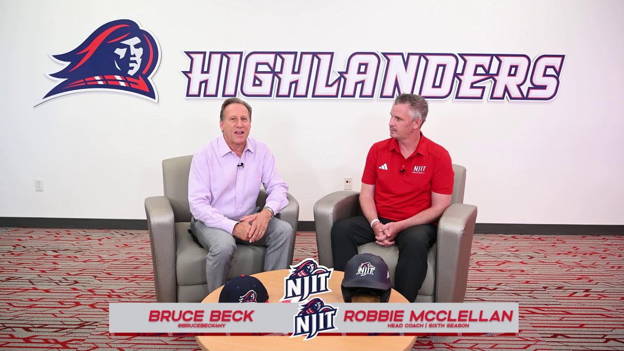 2024 NJIT Highlander Baseball One-On-One: Bruce Beck & Robbie McClellan ...