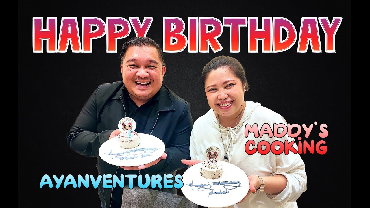 BIRTHDAY CELEBRATION OF MADDYS COOKING AND AYANVENTURES IN VIKINGS LUXURY BUFFET - YouTube