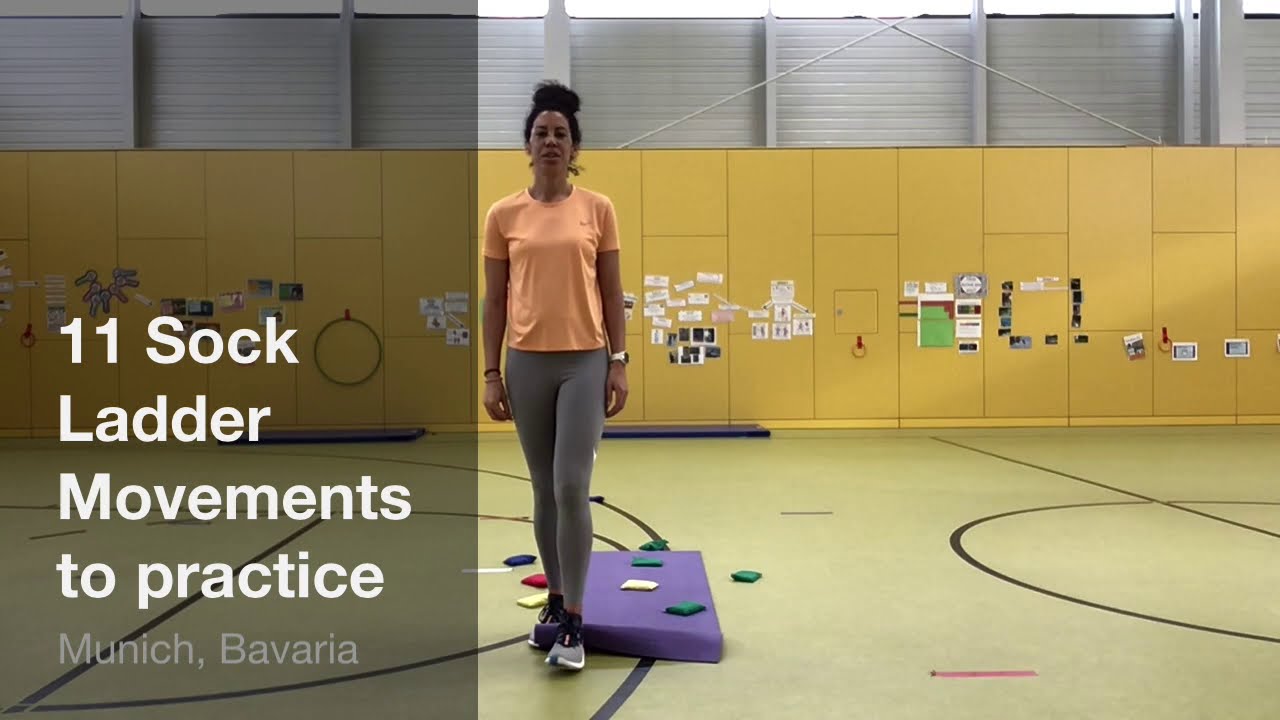 Sock ladder 11 movements - YouTube