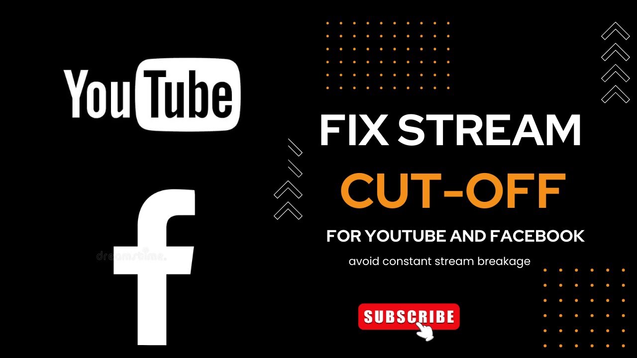 How To Stop Stream From Getting Cut Off On Facebook And Youtube Quick ...