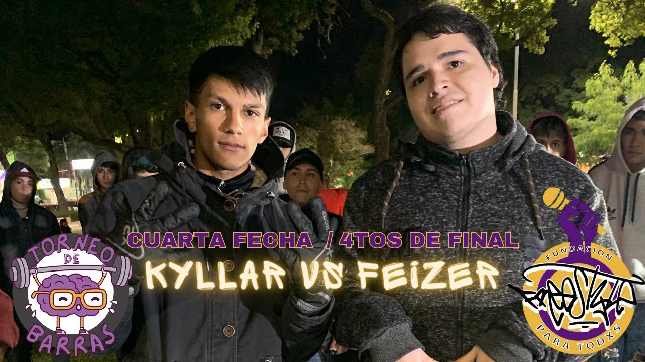 KYLLAR VS FEIZER. 4TOS. 4TA FECHA DEL TORNEO DE BARRAS - YouTube