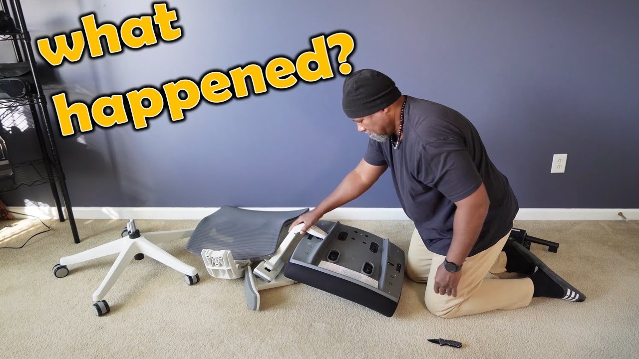 Desk Chair Unboxing - View This Before Buying. - YouTube