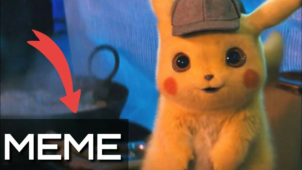 DETECTIVE PIKACHU MEME - YouTube