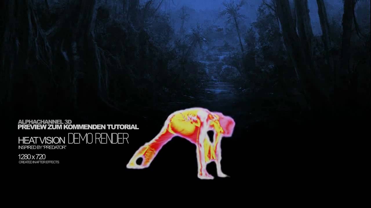 Predator Heat Vision - Tutorial Preview - YouTube
