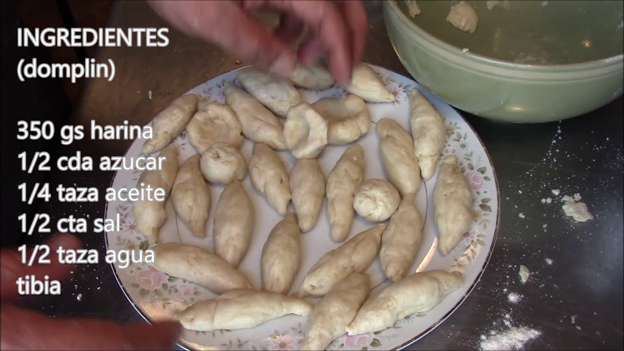 Como hacer domplines - YouTube