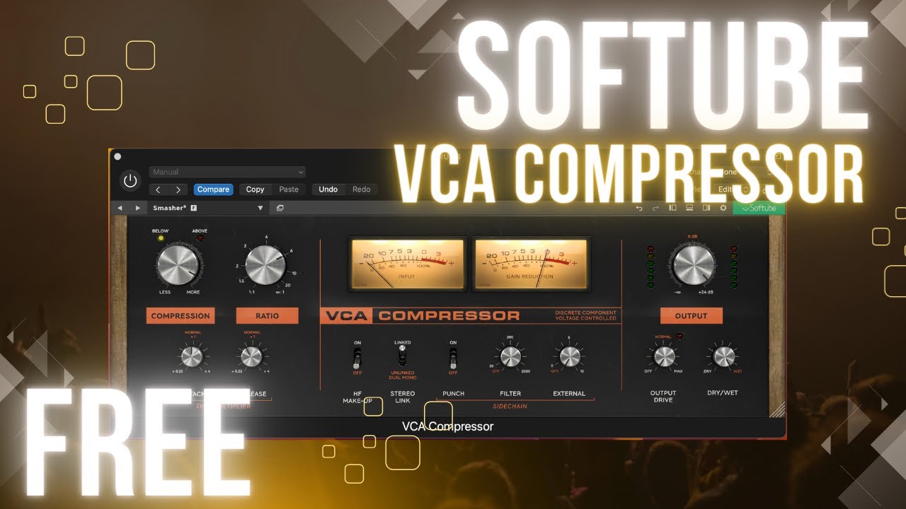 Softube VCA Compressor is FREE in March 2024 - YouTube