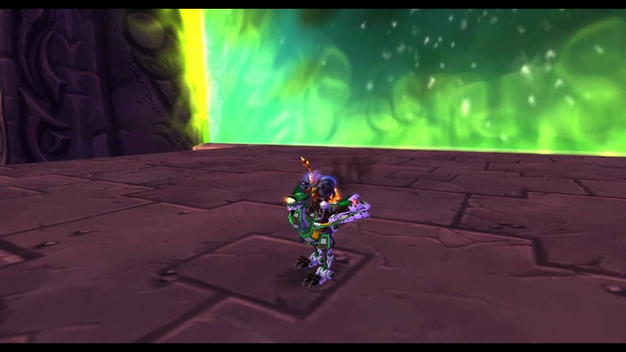 [ZT] Swift Green Mechanostrider - World of Warcraft Mount - YouTube