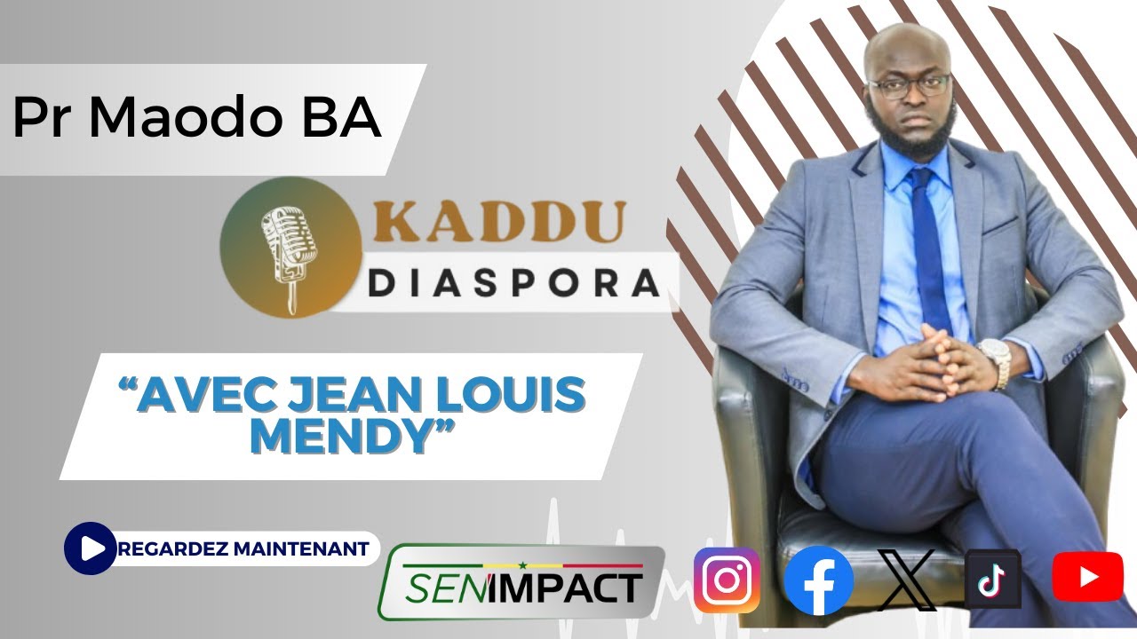 KADDU DIASPORA avec Professeur Maodo BA - YouTube