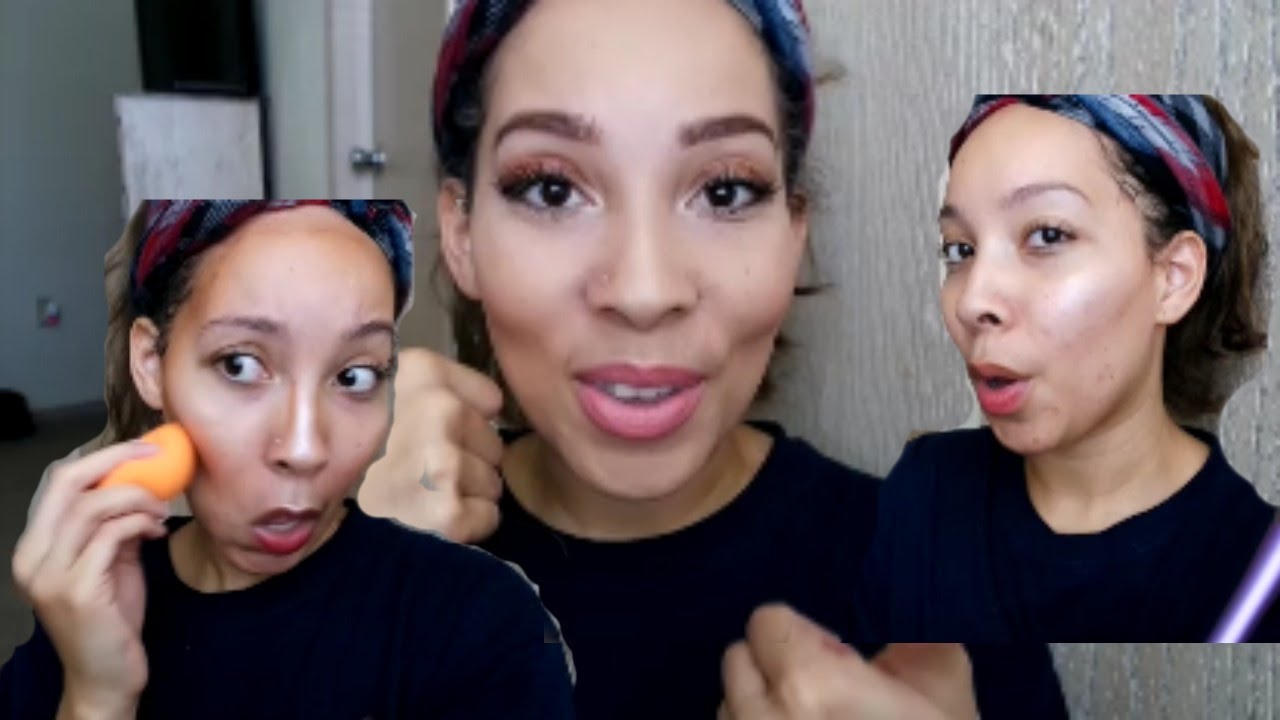 REVERSE MAKEUP ROUTINE CHALLENGE! - YouTube