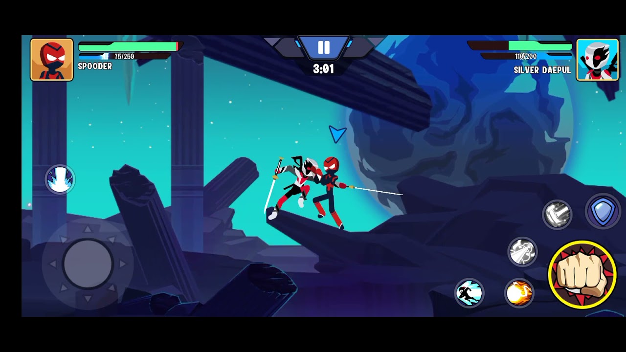 Stickman Heroes Fight - Super Stick Warriors Gameplay War series ...