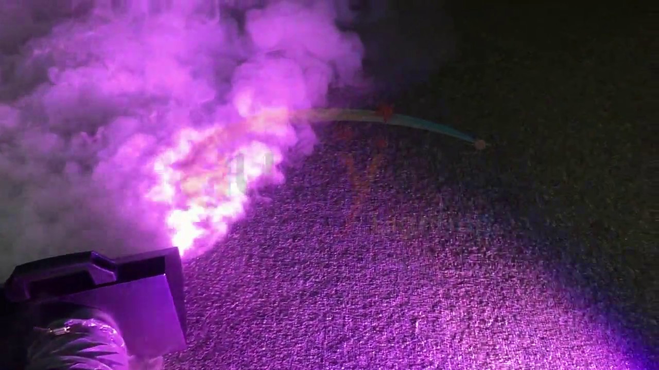 water low fog machine wedding water base machine for first dance - YouTube
