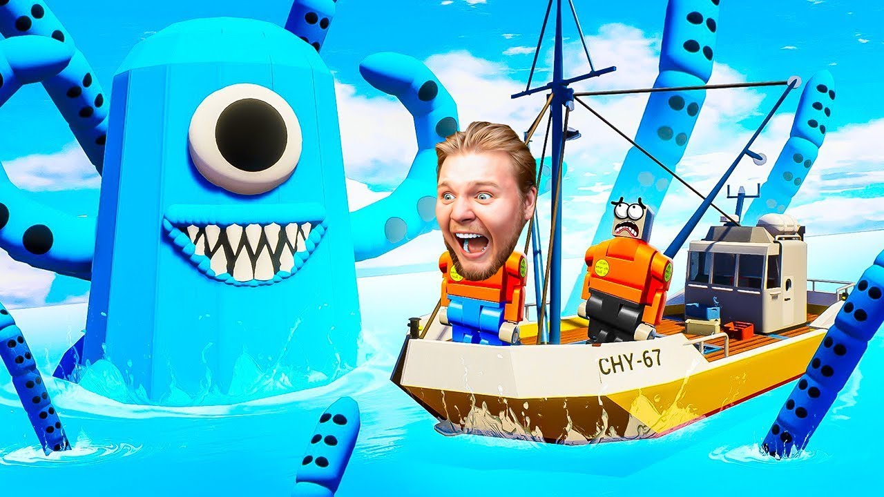 RIESEN SEEUNGEHEUER ist HUNGRIG! (Brick Rigs Top5) - YouTube