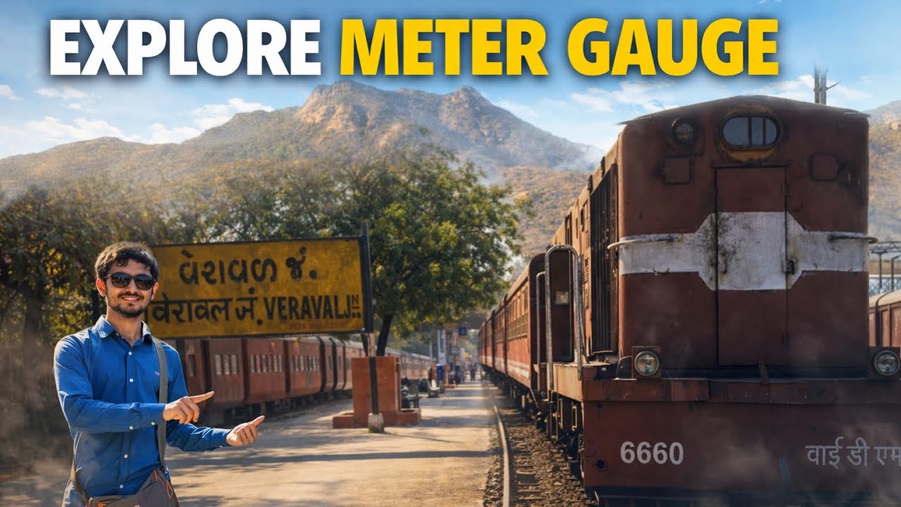 Veraval to Junagadh Meter Gauge Train 🚞 | Rare MG Explore Journey - YouTube