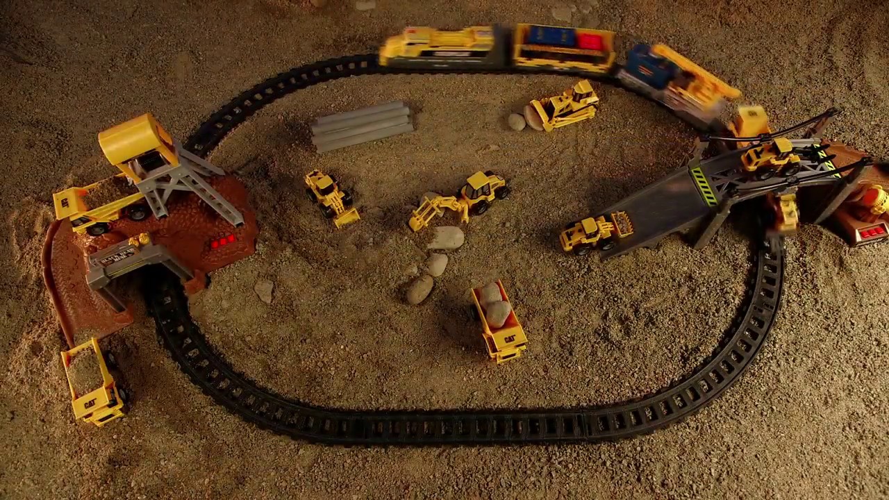 Cat Iron Diesel Train by Toy State - YouTube