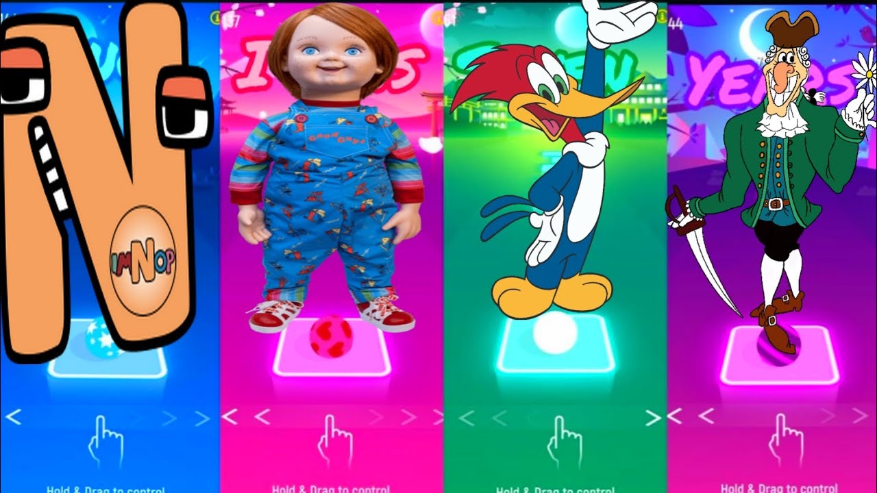 Alphabet Lore N-Z🆚Chucky_Astronomia🆚Woody_Woodpecker🆚Dr._Livesey😍Who is ...