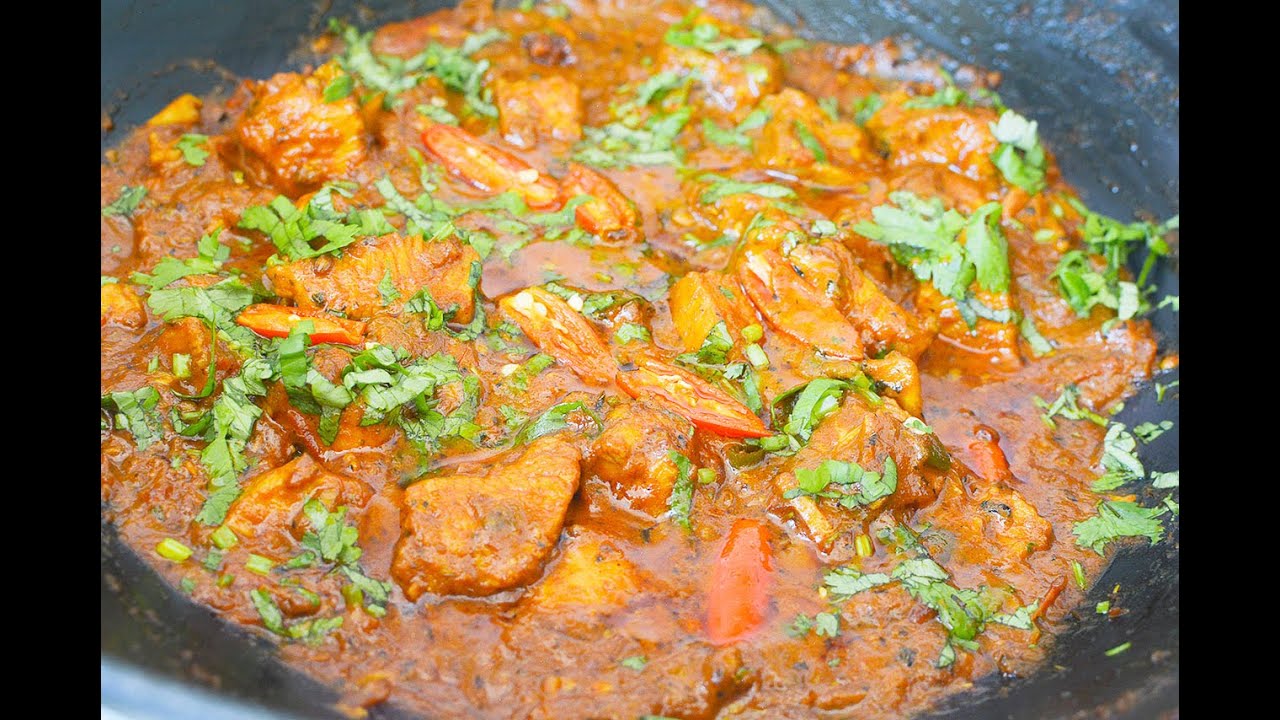 CHICKEN HANDI RECIPE - YouTube