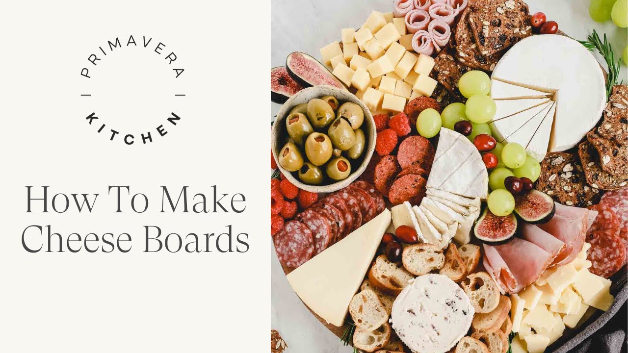 How To Make A Cheese Board - YouTube