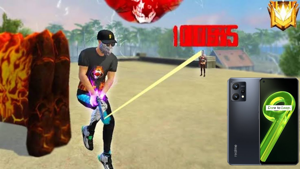 realme 9 free fire gameplay | realme 9i free fire gaming test - YouTube