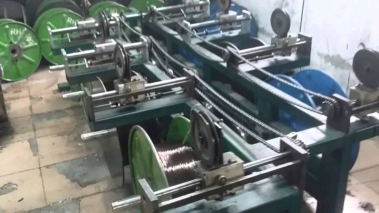 hair pin production line - YouTube