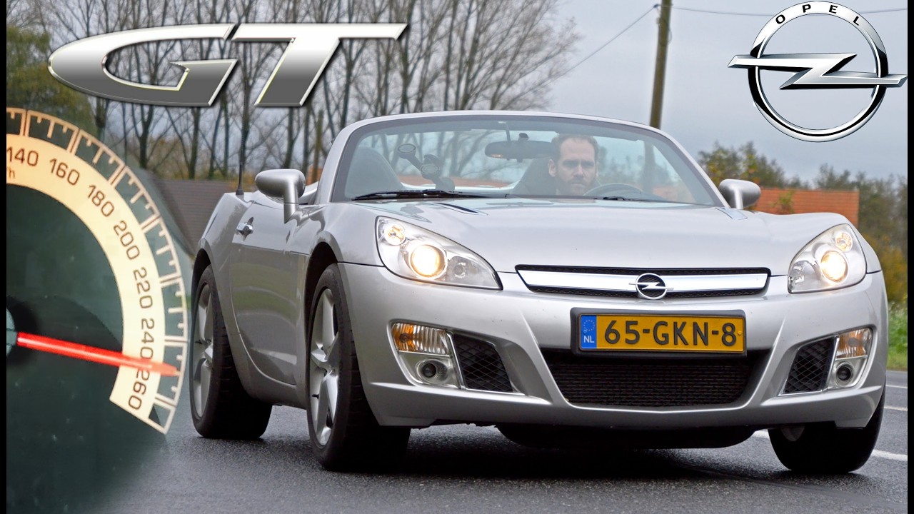 OPEL GT // 0-100 100-200 TOP SPEED & SOUND on UNLIMITED AUTOBAHN - YouTube