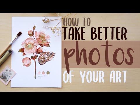 6 Tips For Great Photos of Your Art With Just Your Phone | Advice for Social Media & Etsy Sellers