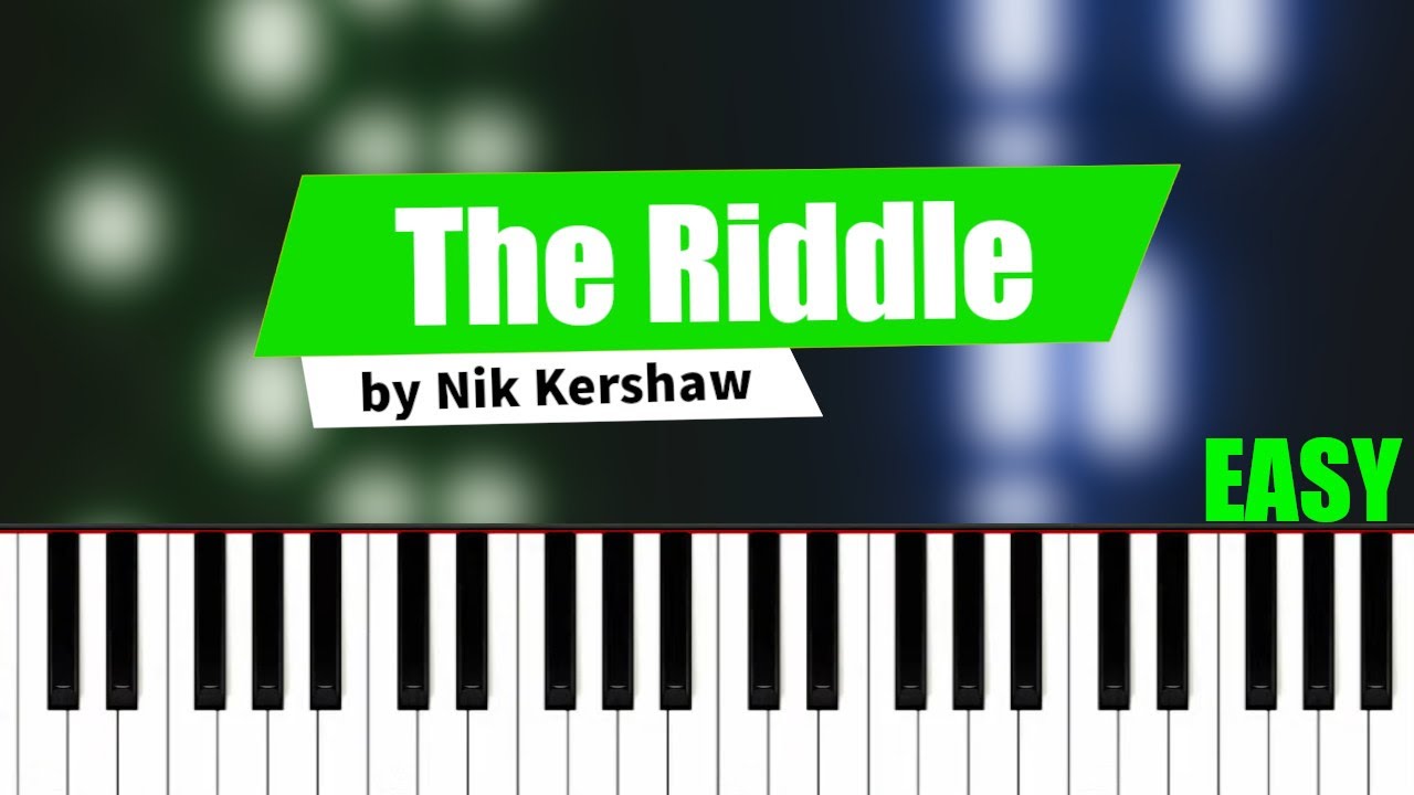The Riddle - Piano Tutorial [EASY] - YouTube