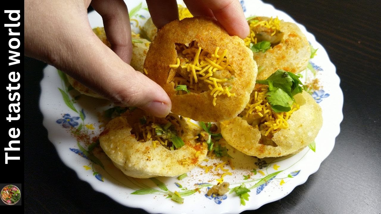 Sukha puri recipe | Stuffed Sukha Poori Chaat | Sukha Masala Puri - YouTube