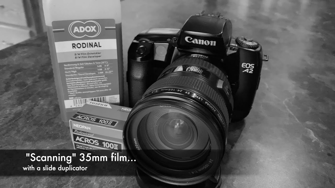 Scanning 35mm Film (Slide Duplicator) - YouTube