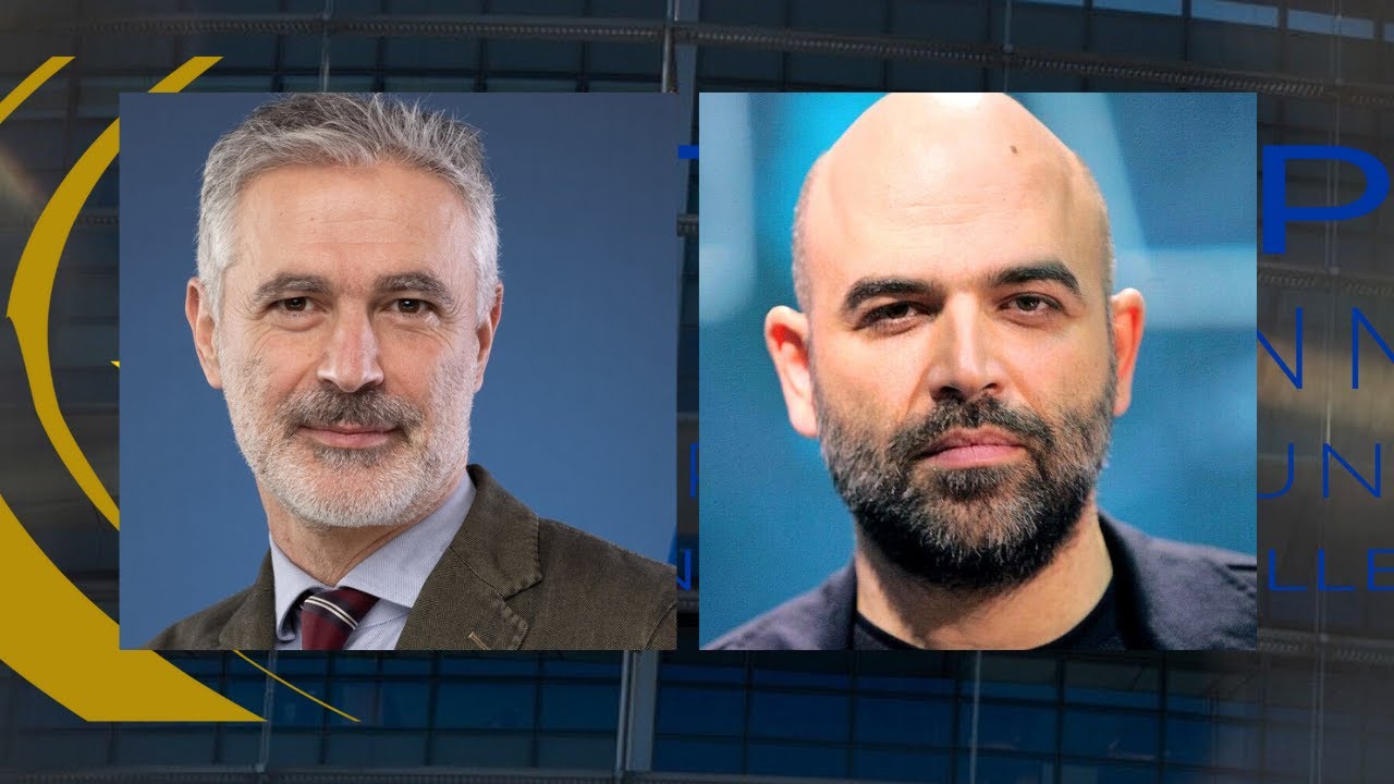 Roberto Saviano e Ceccarelli Danilo sul contrasto ai crimini finanziari ...