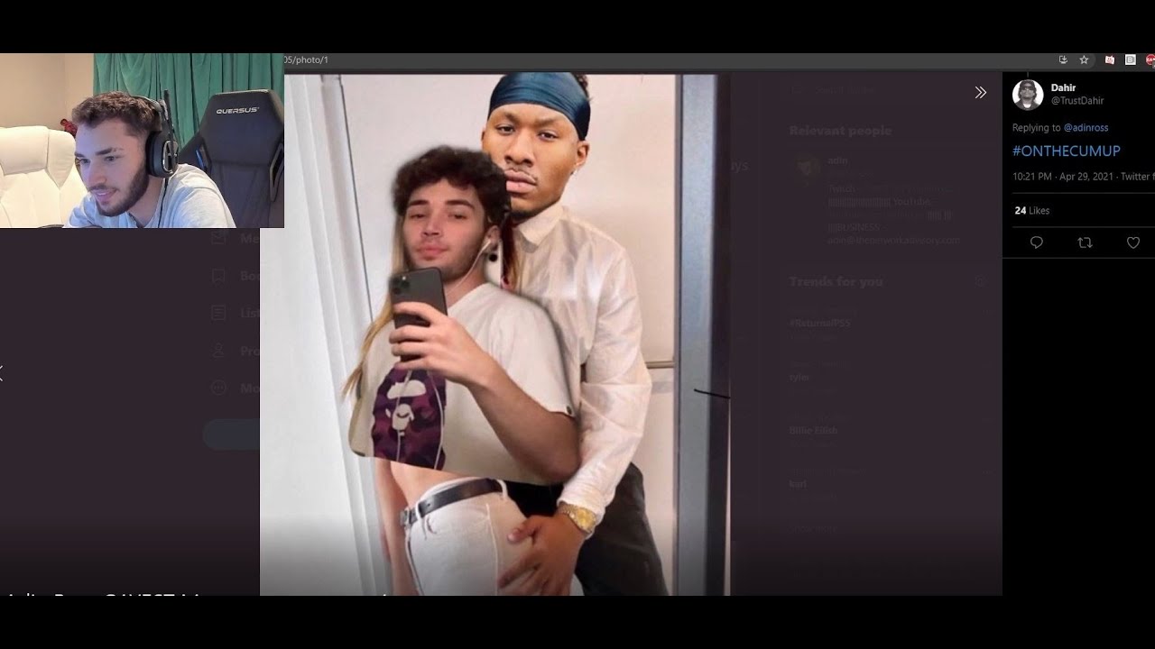 Adin Ross GAYEST Moments on stream 11! *SUS* - YouTube