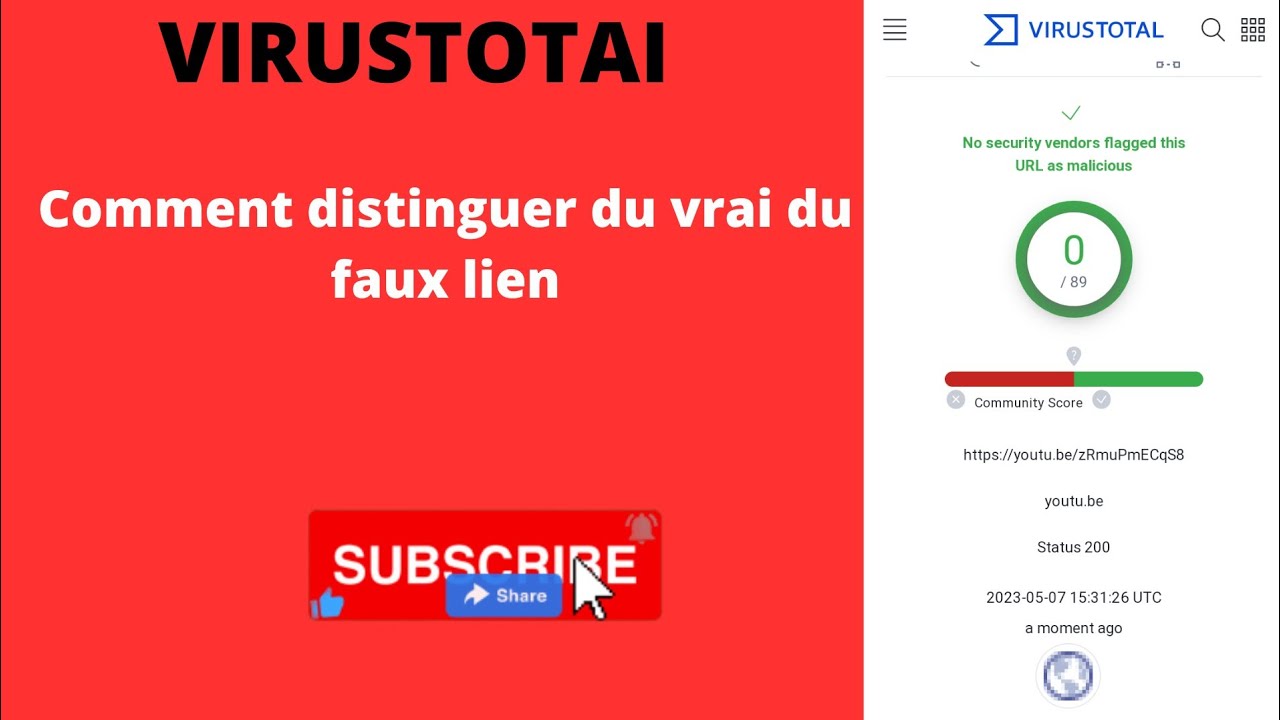 Comment distinguer du vrai du faux lien - YouTube