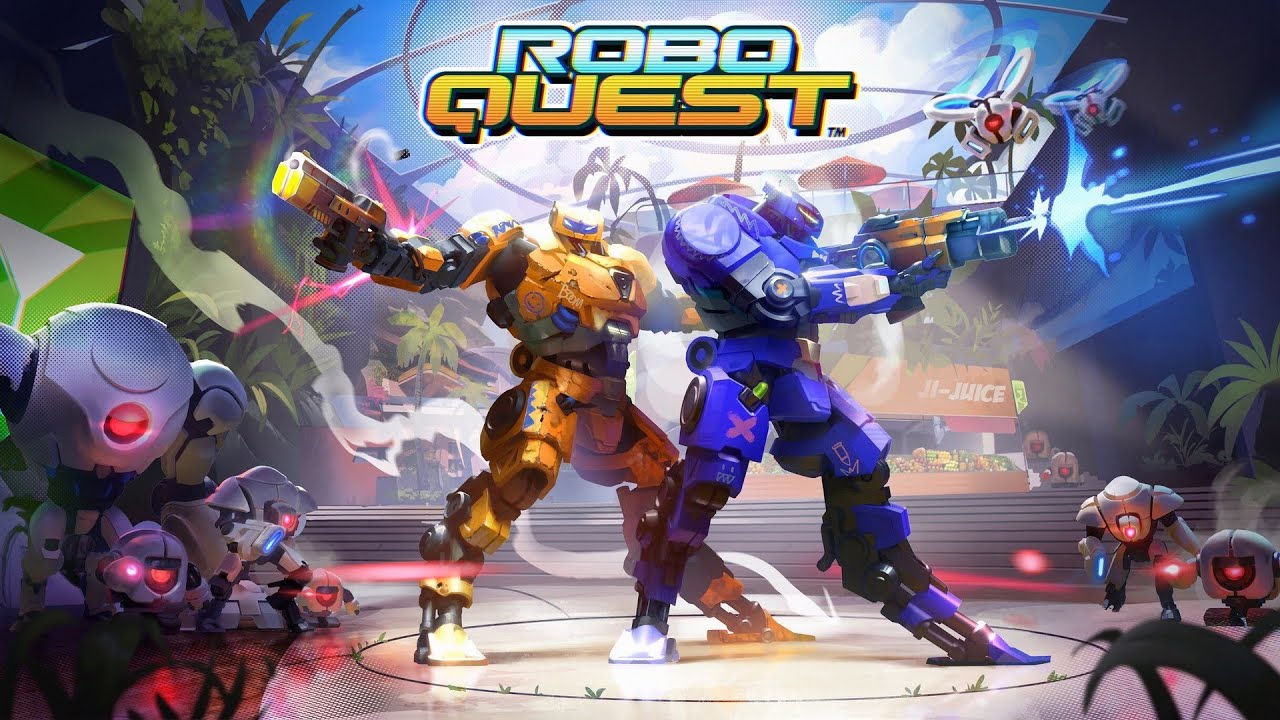Robo Quest Первый взгляд на игру в коопе - YouTube