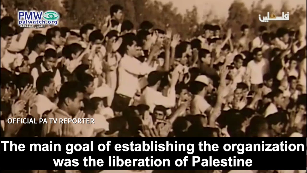 The PLO was established to “liberate Palestine through armed struggle ...