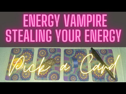 Who is the energy vampire in your life!? *pick a card* - YouTube