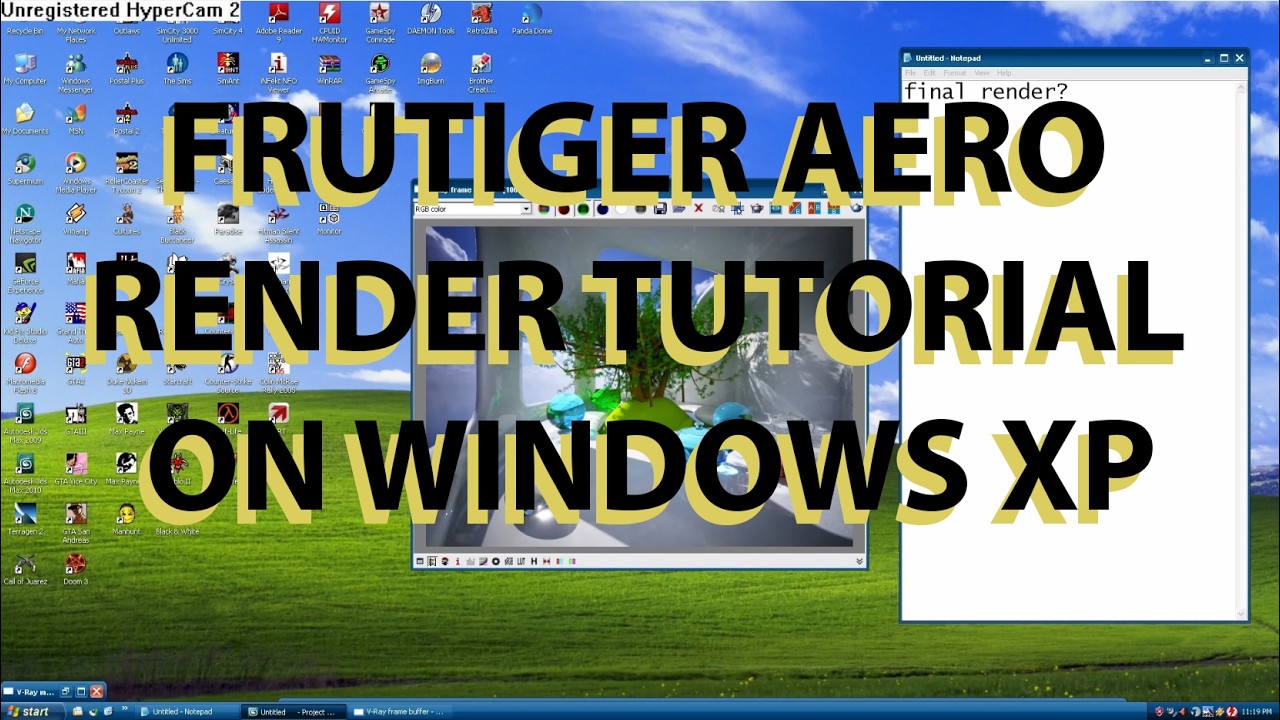Frutiger Aero Render Tutorial - YouTube