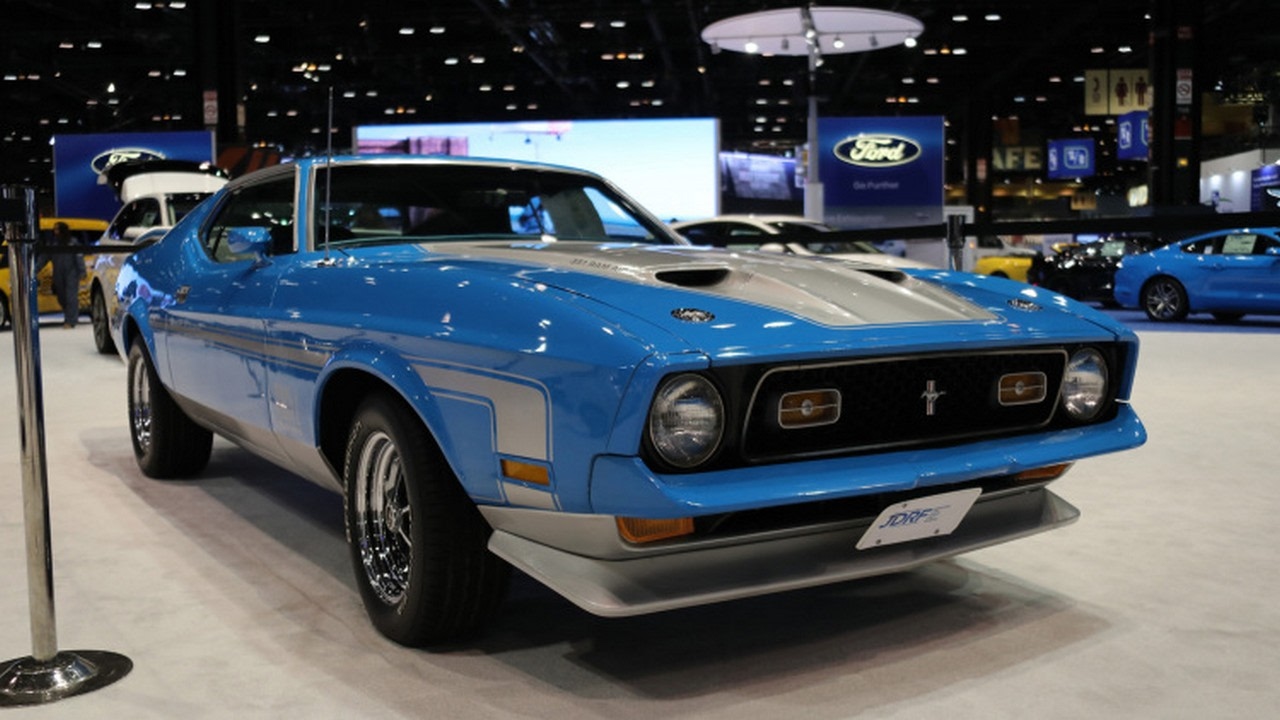 (HOT NEWS) 1971 Ford Mustang Mach 1 | 2017 Chicago Auto Show sportscar ...