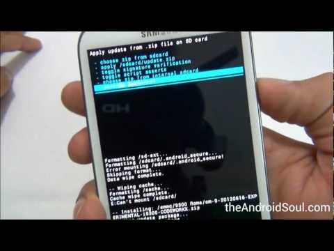 How To Install CyanogenMod 9 (CM9) on Galaxy S3 i9300
