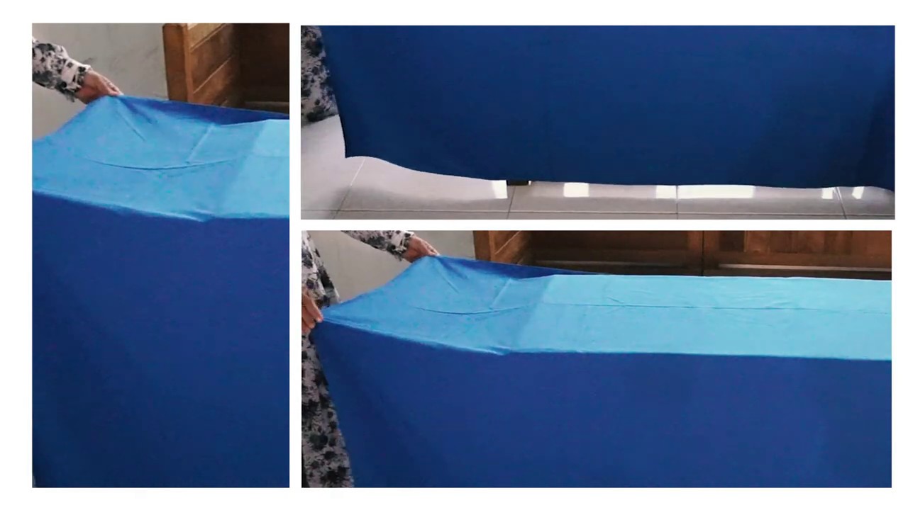 TUTORIAL : TATA HIDANG TABLE BOXING WITH 2 SHEET - YouTube