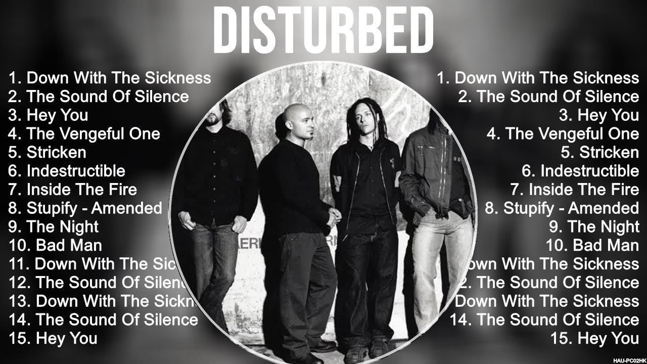 Disturbed Greatest Hits Full Album ️ Full Album ️ Top 10 Hits of All ...